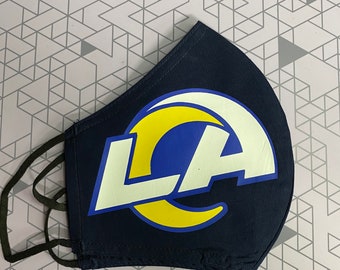 La Rams Mask | Etsy