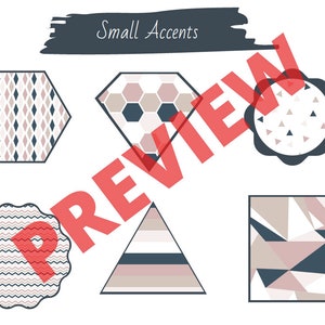 Back to School Classroom Decor Printable | Bulletin Board Geometric ...