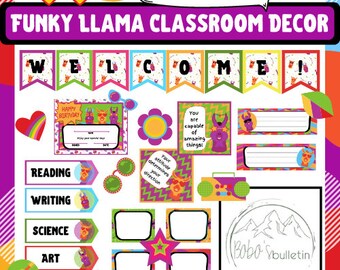 Llama Bulletin Board - Etsy