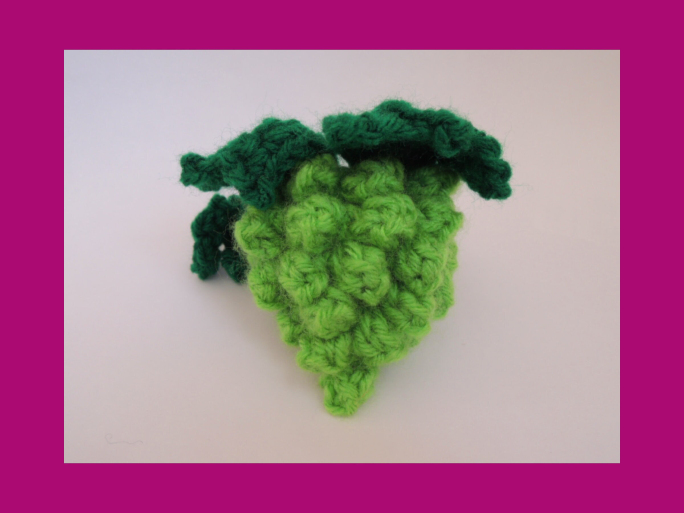 The Bunch of Grapes Puppet Crochet Pattern PDF Bundle - Etsy