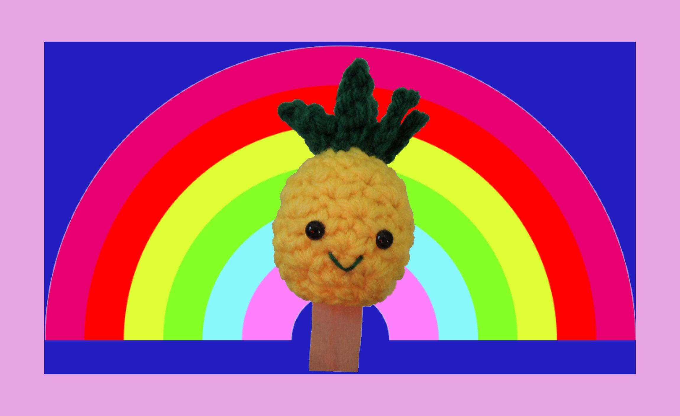 The Peppy Pineapple Puppet Beginner Crochet Pattern PDF Bundle - Etsy