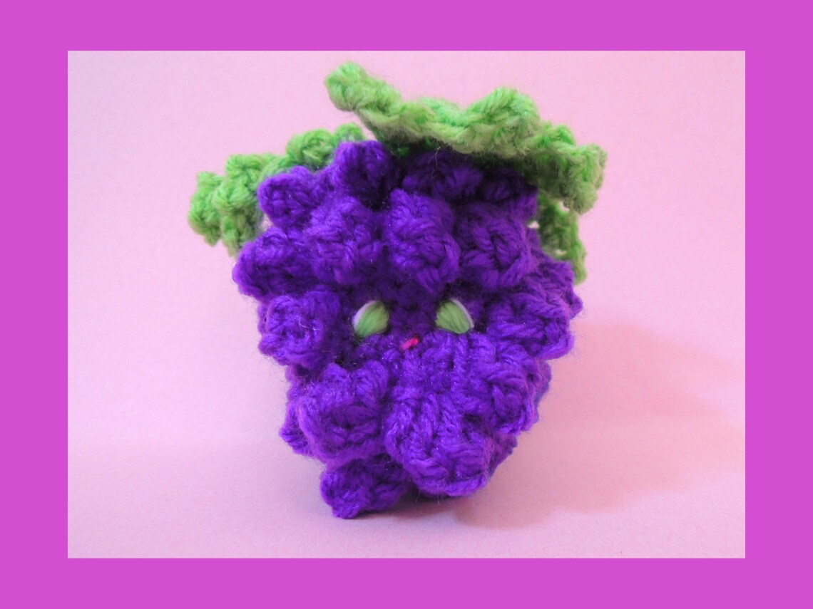 The Bunch of Grapes Puppet Crochet Pattern PDF Bundle - Etsy