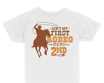 My First Rodeo Shirt | Etsy