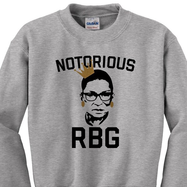 Rbg Sweatshirt - Etsy