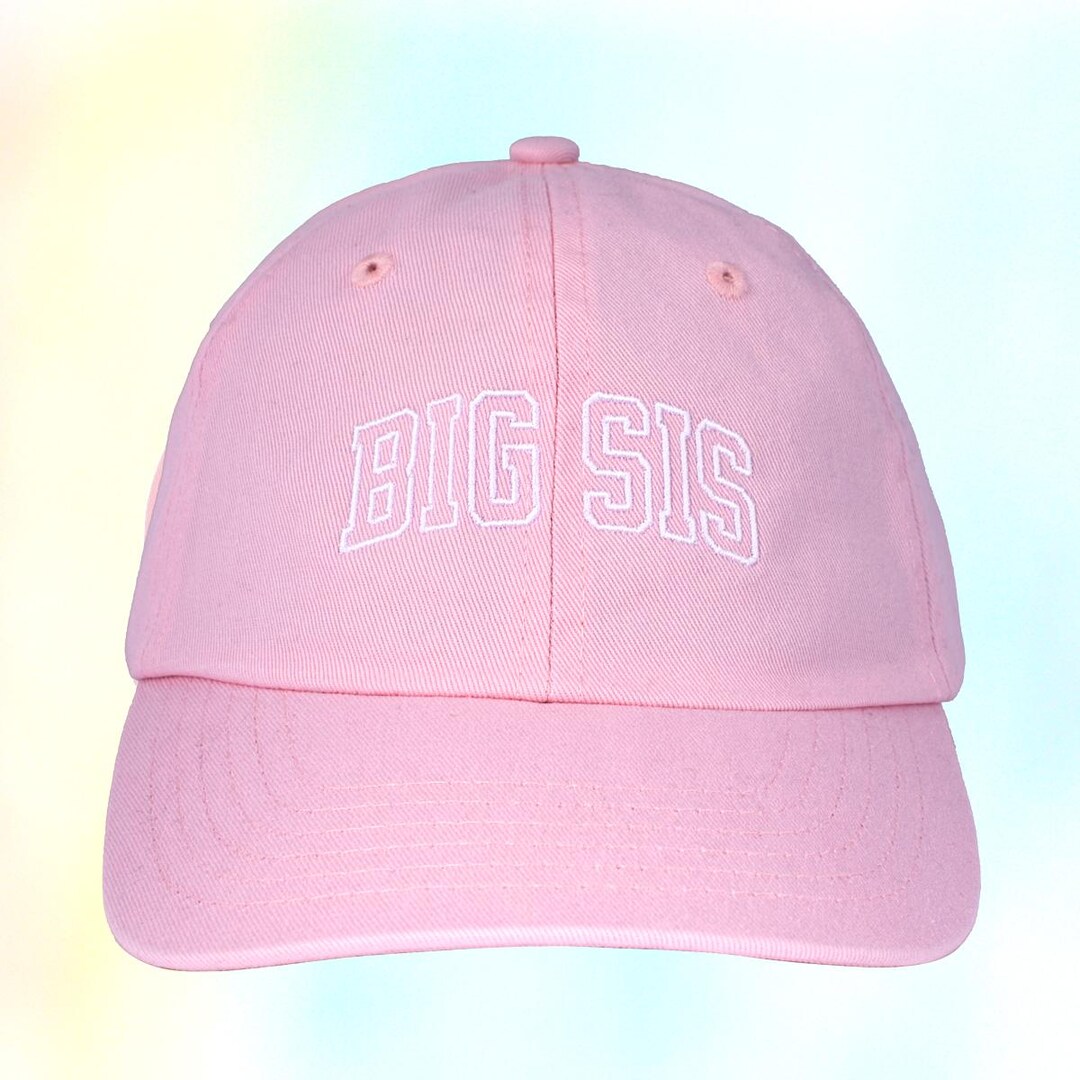 Big Sis Youth Embroidered Hat, Kids Hat, Big Sister Hat, Big Sis New ...