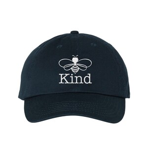 Bee Kind Youth Embroidered Hat, Kids Hat, Cute Kindness Kids Hat, Funny ...