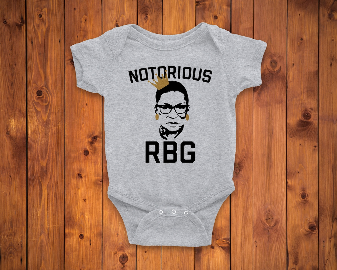 Notorious RBG Baby Bodysuit, Infant Bodysuit, Cute Ruth Bader Ginsburg ...