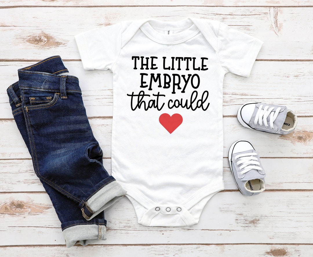 The Little Embryo That Could Baby Bodysuit, Infant Bodysuit, Cute IVF ...