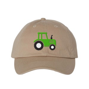 Tractor Youth Embroidered Hat, Kids Hat, Cute Tractor Hat, Love ...