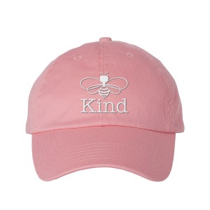Bee Kind Youth Embroidered Hat, Kids Hat, Cute Kindness Kids Hat, Funny ...