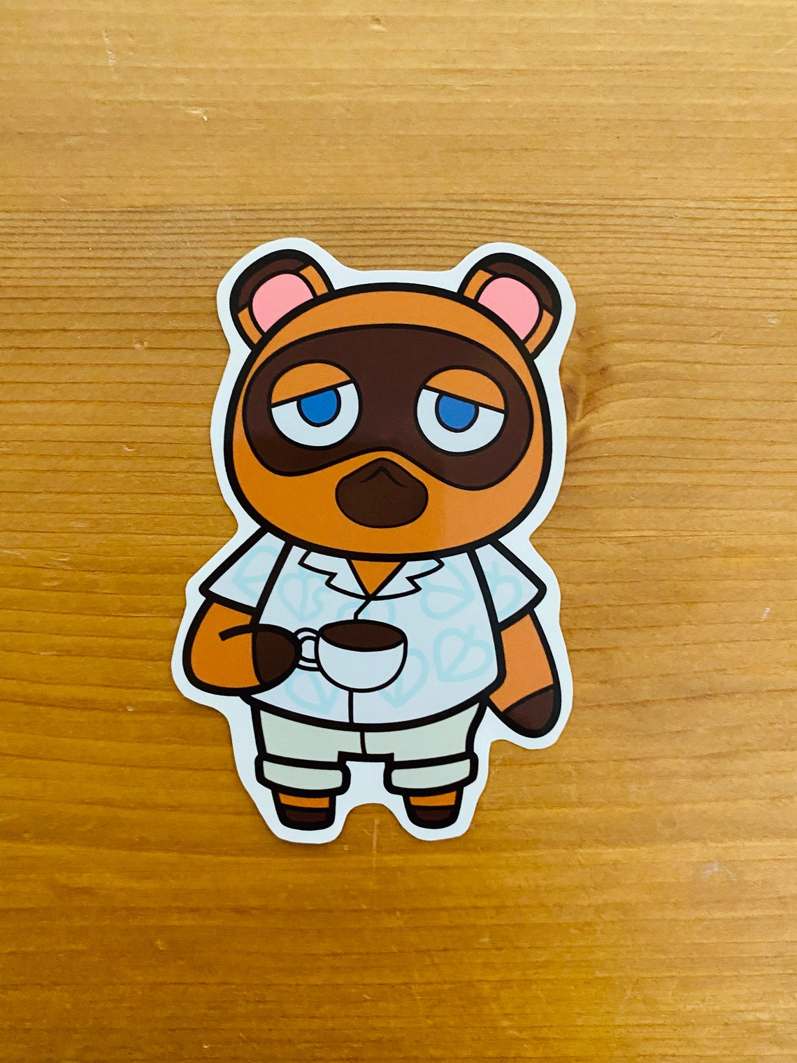 Tom Nook Vinyl Waterproof Sticker - Etsy