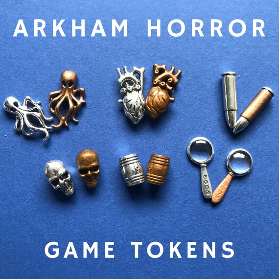 Arkham Horror Tokens Elder Sign Tokens Eldritch Horror | Etsy