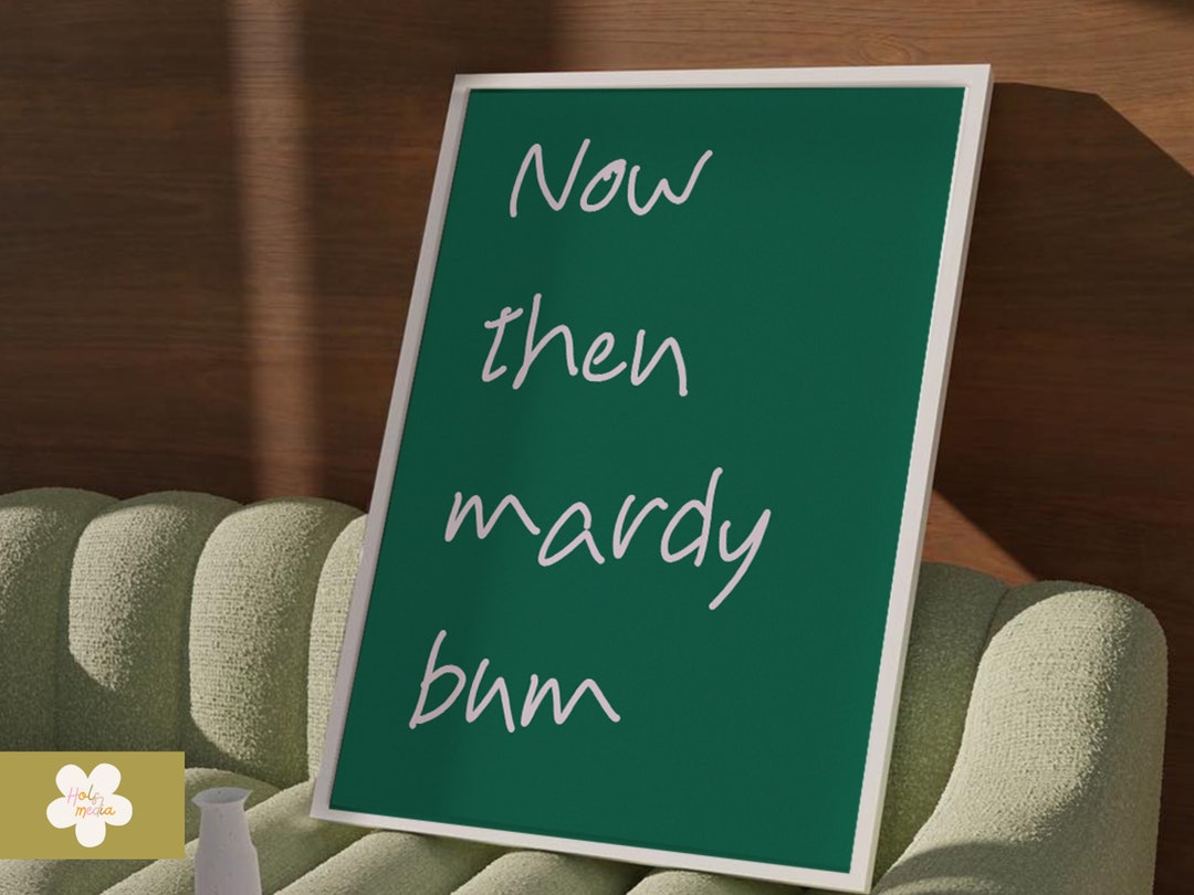 Arctic Monkeys Mardy Bum Aesthetic Print Typographic Wall Art ...