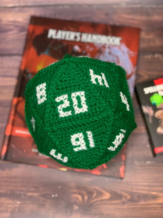 D20 20-sided Die Crochet PATTERN US Terms | Etsy UK