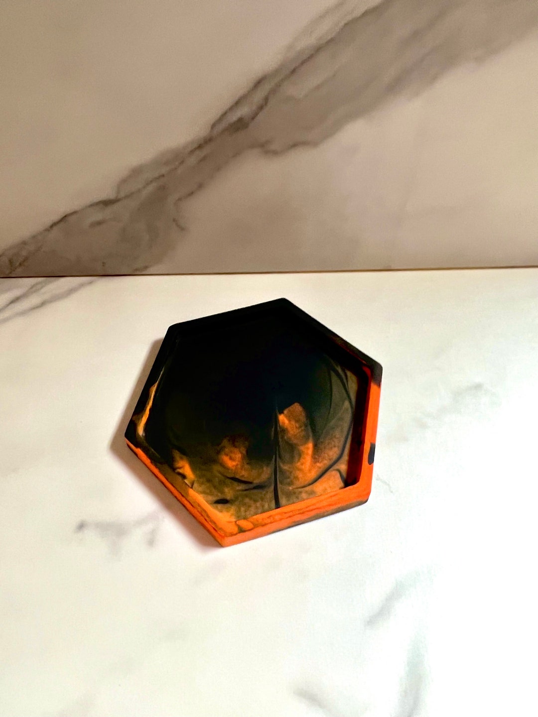 Octagon Candle Holder, Trinket Tray - Etsy