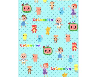 Cocomelon Gift Wrap | Etsy