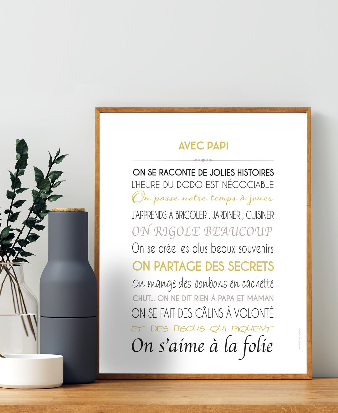 Papi Decorative Poster - Etsy