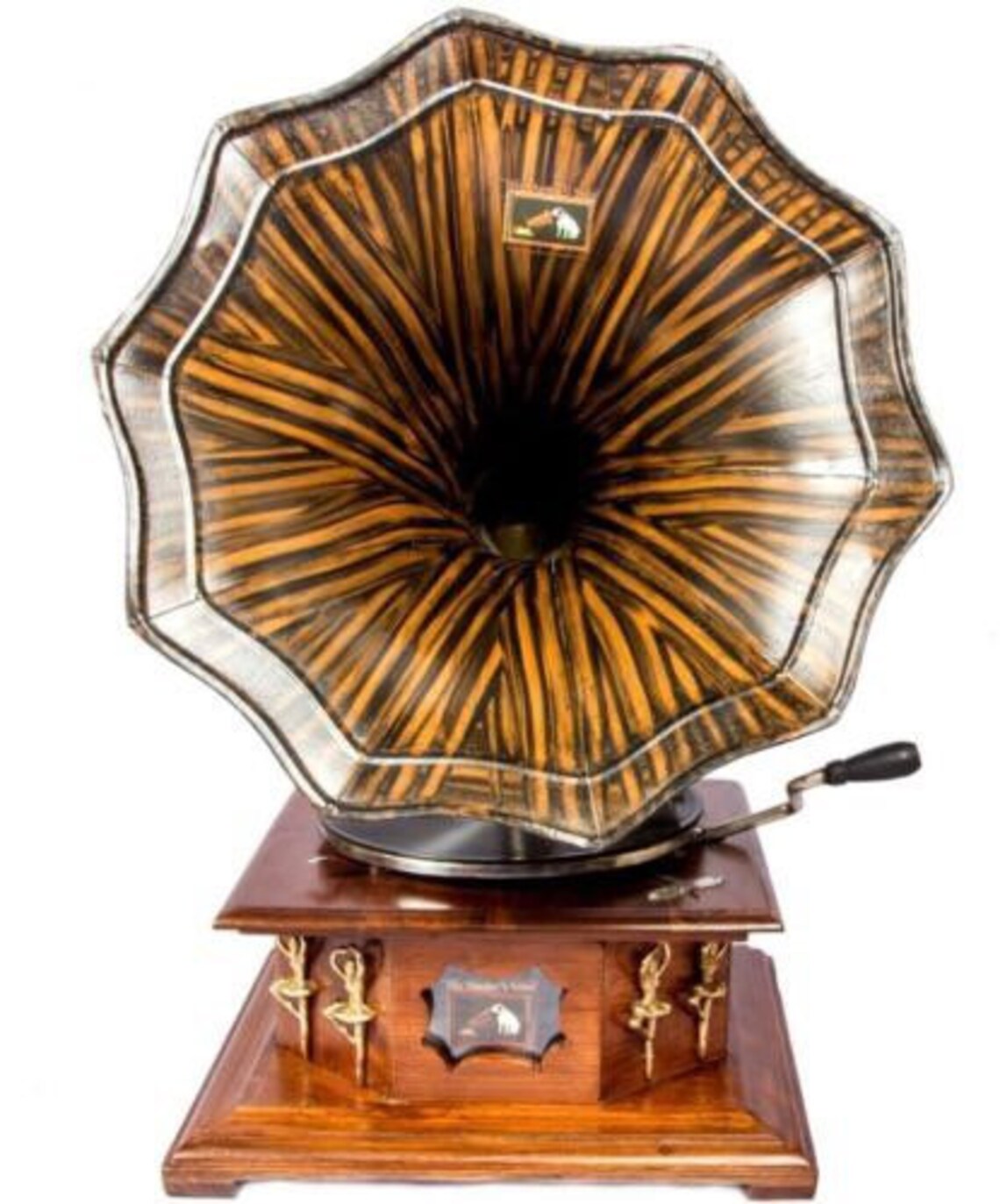 Vintage Replica HMV Phonograph Gramophone Record Player Fully | Etsy