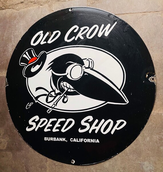Vintage Speed Shop Sign