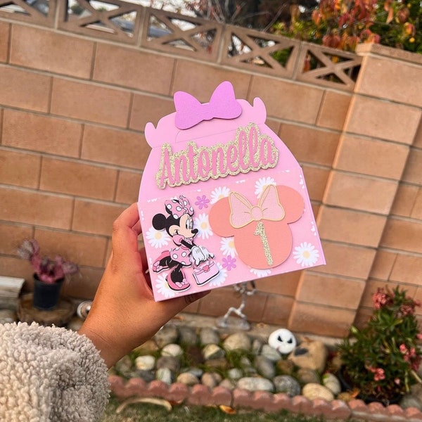 Minnie Mouse Box - Etsy