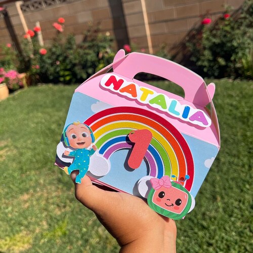 Cocomelon Favor Box/treat Boxes - Etsy