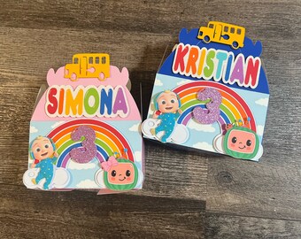 Cocomelon Boxes Party - Etsy