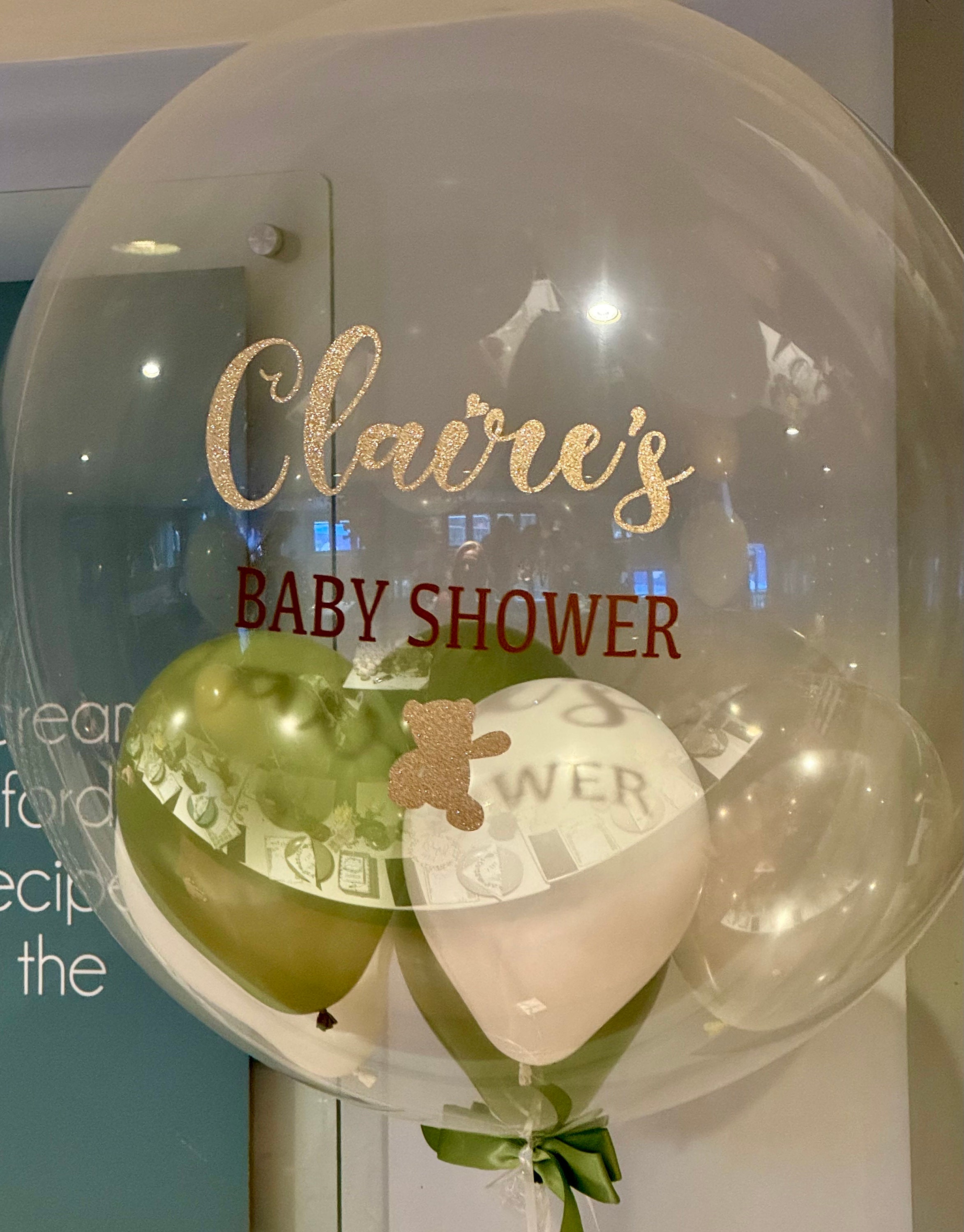 PERSONALISED Balloon Sticker | Party Decal | Birthday Vinyl Label ...