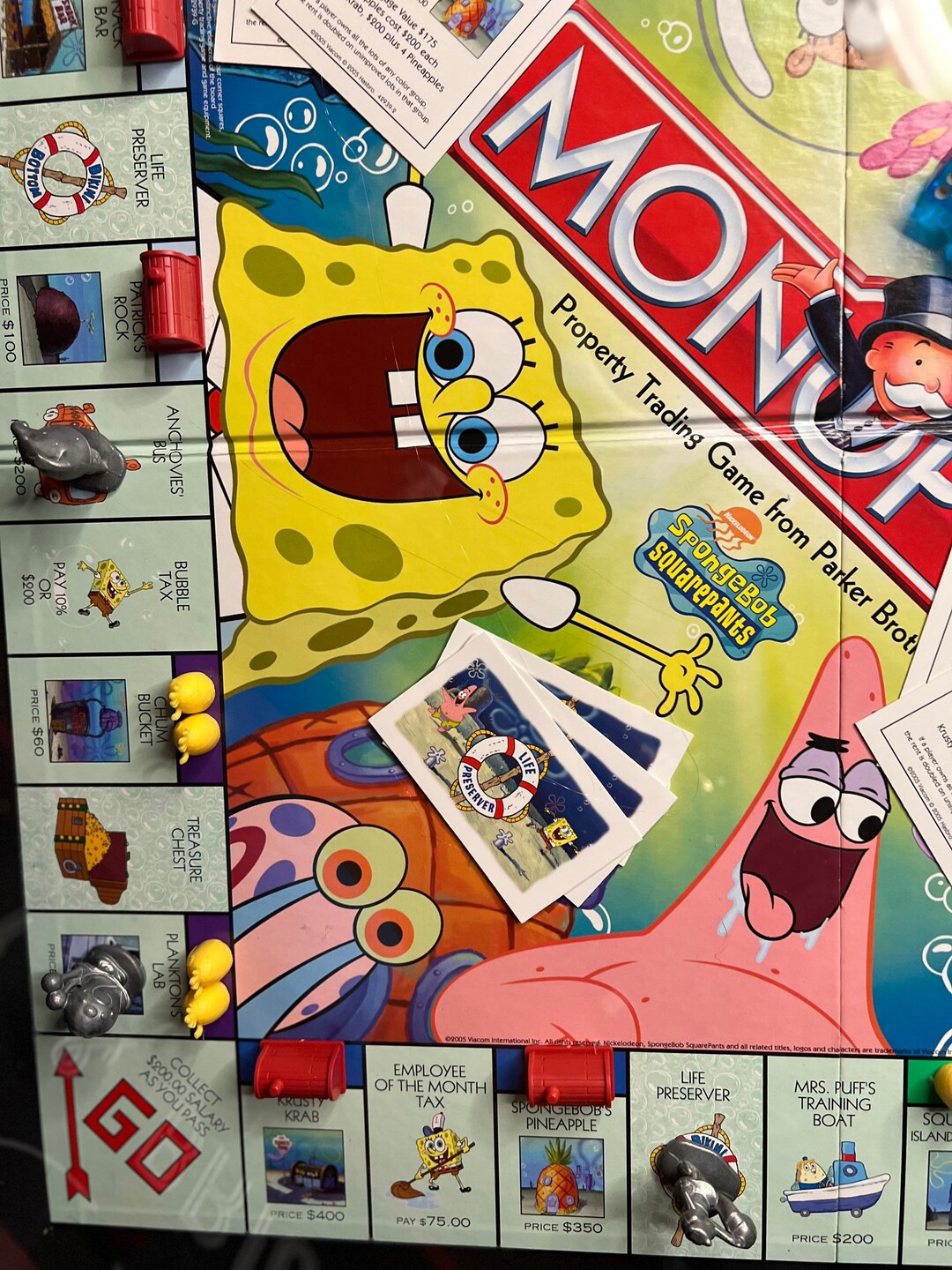 Spongebob Monopoly Shadow Box-handmade - Etsy