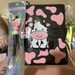 BLACK Cow Budget Binder Cow Print Budget Binder Cow Pattern Book Budget ...