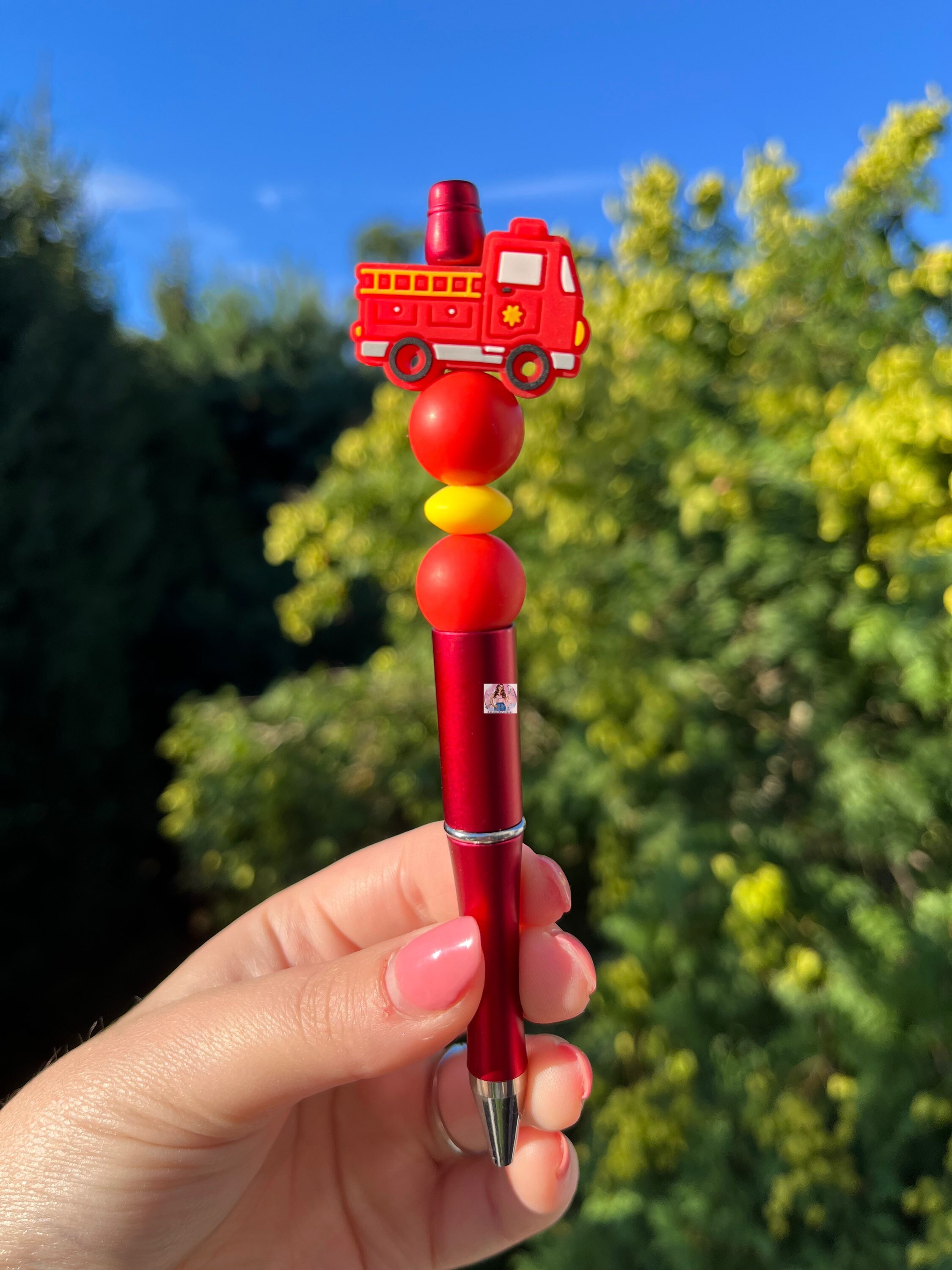 Fire Truck Pen Firetruck Pen Firemen Pen Gifts for - Etsy