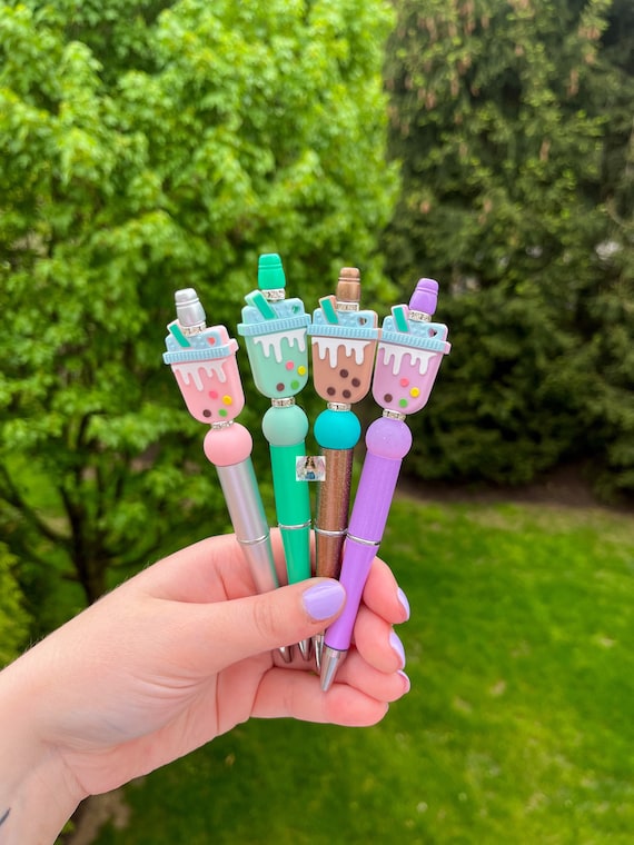 Boba Pen Bubble Tea Pen Boba Lover Pen Boba Tea Pen | Etsy
