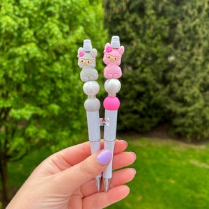 Llama Pen | Llama | Cute Llama Pen | Beaded Pen | Bead Pen | Llama ...