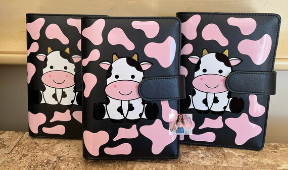 BLACK Cow Budget Binder Cow Print Budget Binder Cow - Etsy