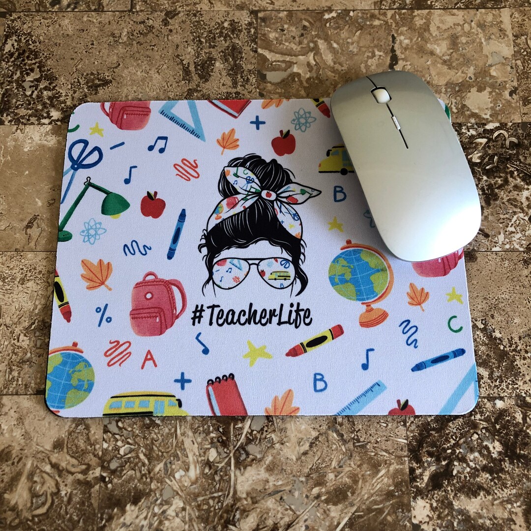 Teacher Life Mouse Pad | Teacher Mouse Pad | Mouse Pad | Teacher Gifts ...