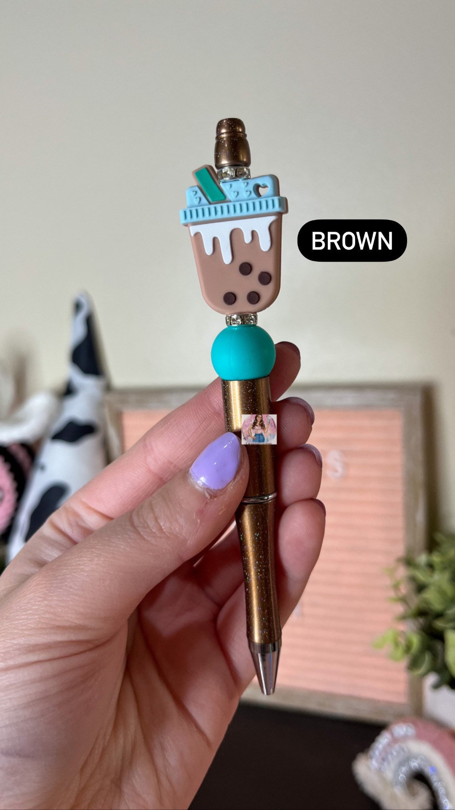 Boba Pen Bubble Tea Pen Boba Lover Pen Boba Tea Pen - Etsy