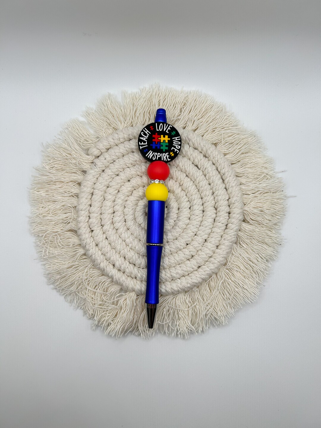 Autism Teacher Pen | Teach Love Hope Inspire Pen | Autism Awareness Pen ...