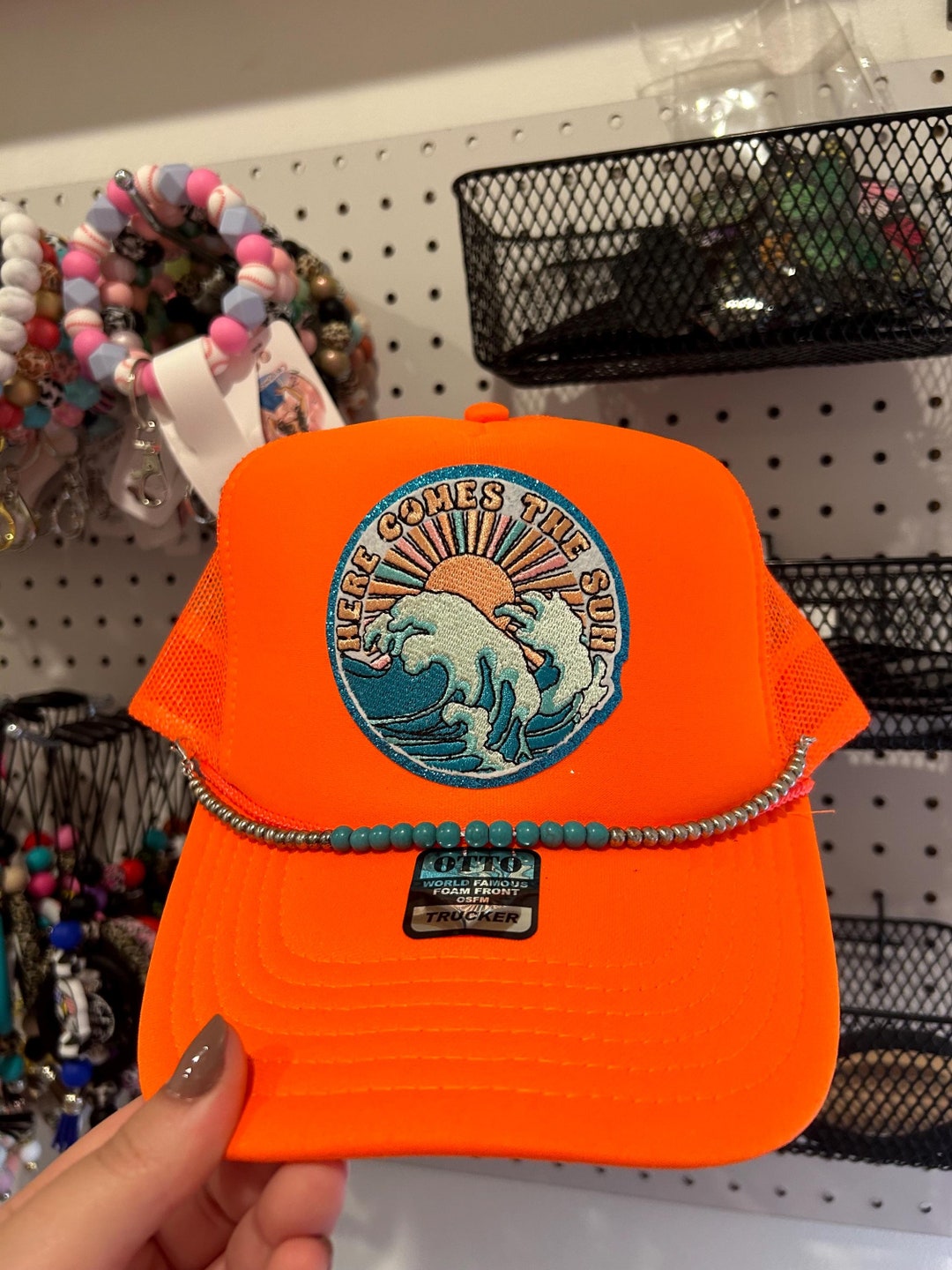 Here Comes the Sun Trucker Hat | Summer Trucker Hat | Summer Hat ...