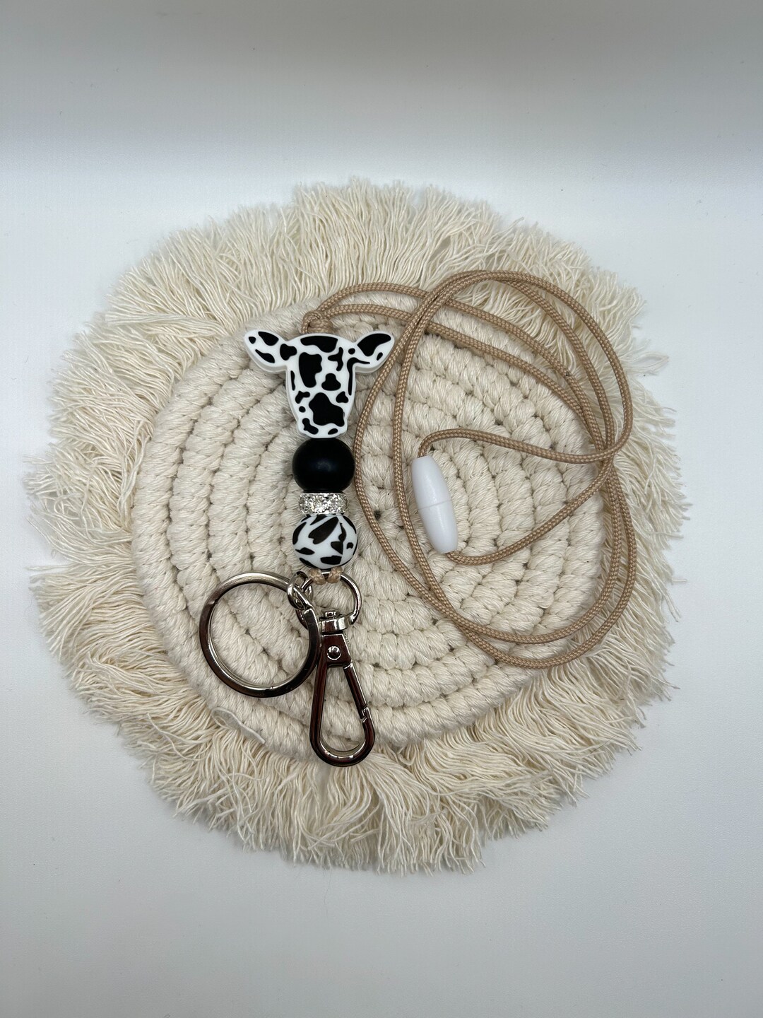 Cow Teacher Lanyard Cow Print Teacher Lanyard Western Lanyard Cute Cow ...