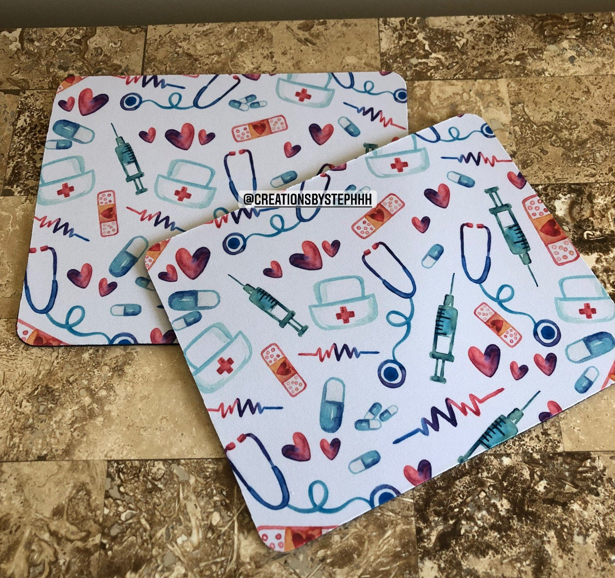 Nurse Mouse Pad Doctor Mouse Pad Nurse Gifts Nurse Desk - Etsy