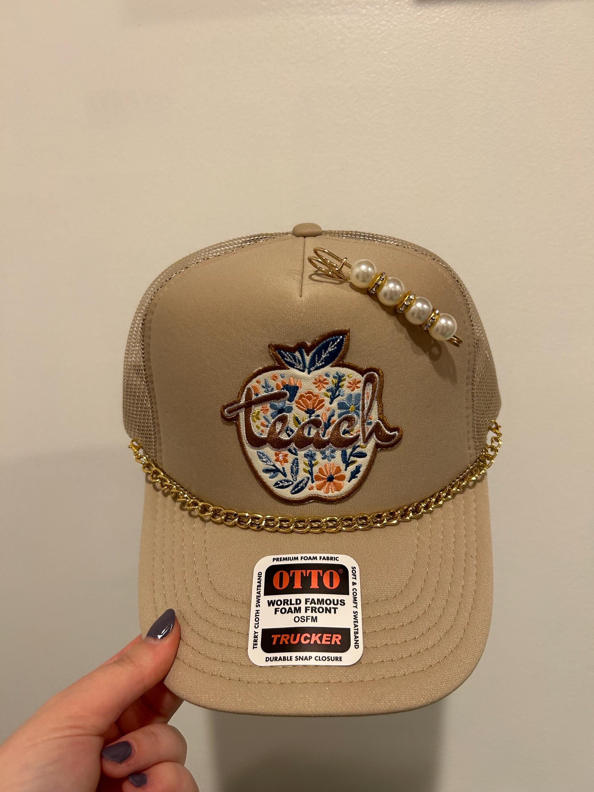 Teacher Trucker Hat | Teach Trucker Hat | Cute Teacher Hat | Trendy Hat ...