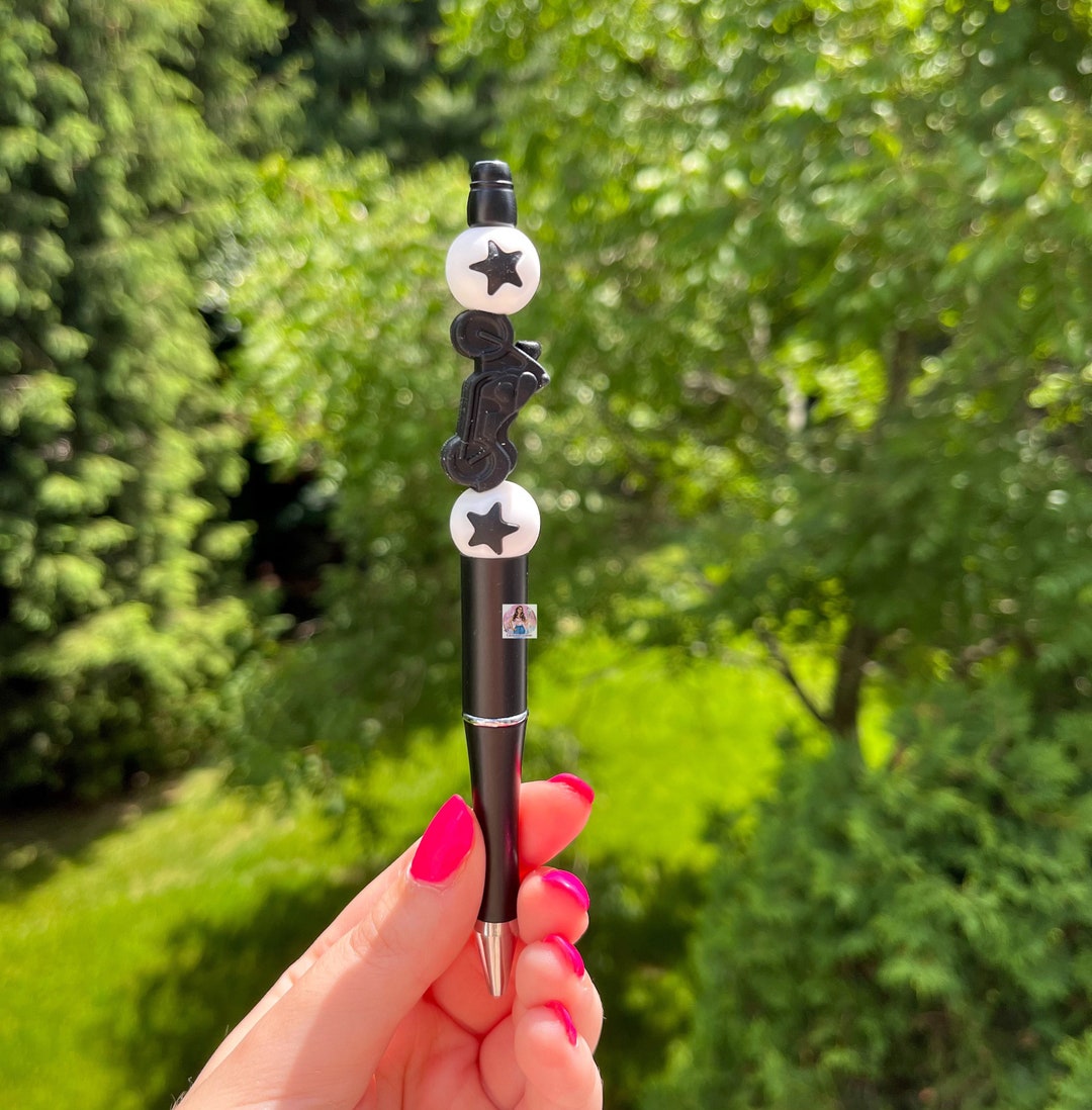 Motorcycle Beaded Pen | Motorcycle Pen | Beaded Pen | Motorcycle Lover ...
