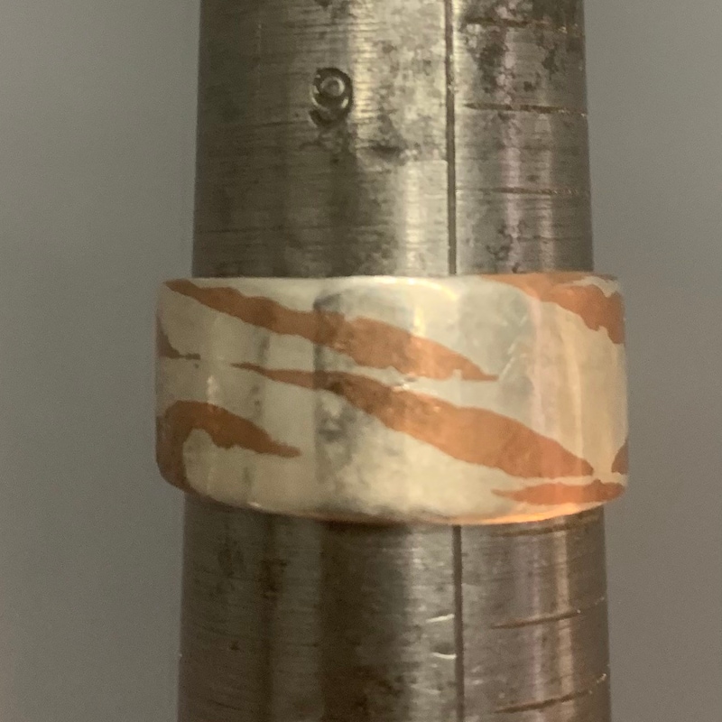 Mokume Gane Rings - Etsy