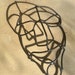 Steel Wire Frame Mask Home Decor - Etsy