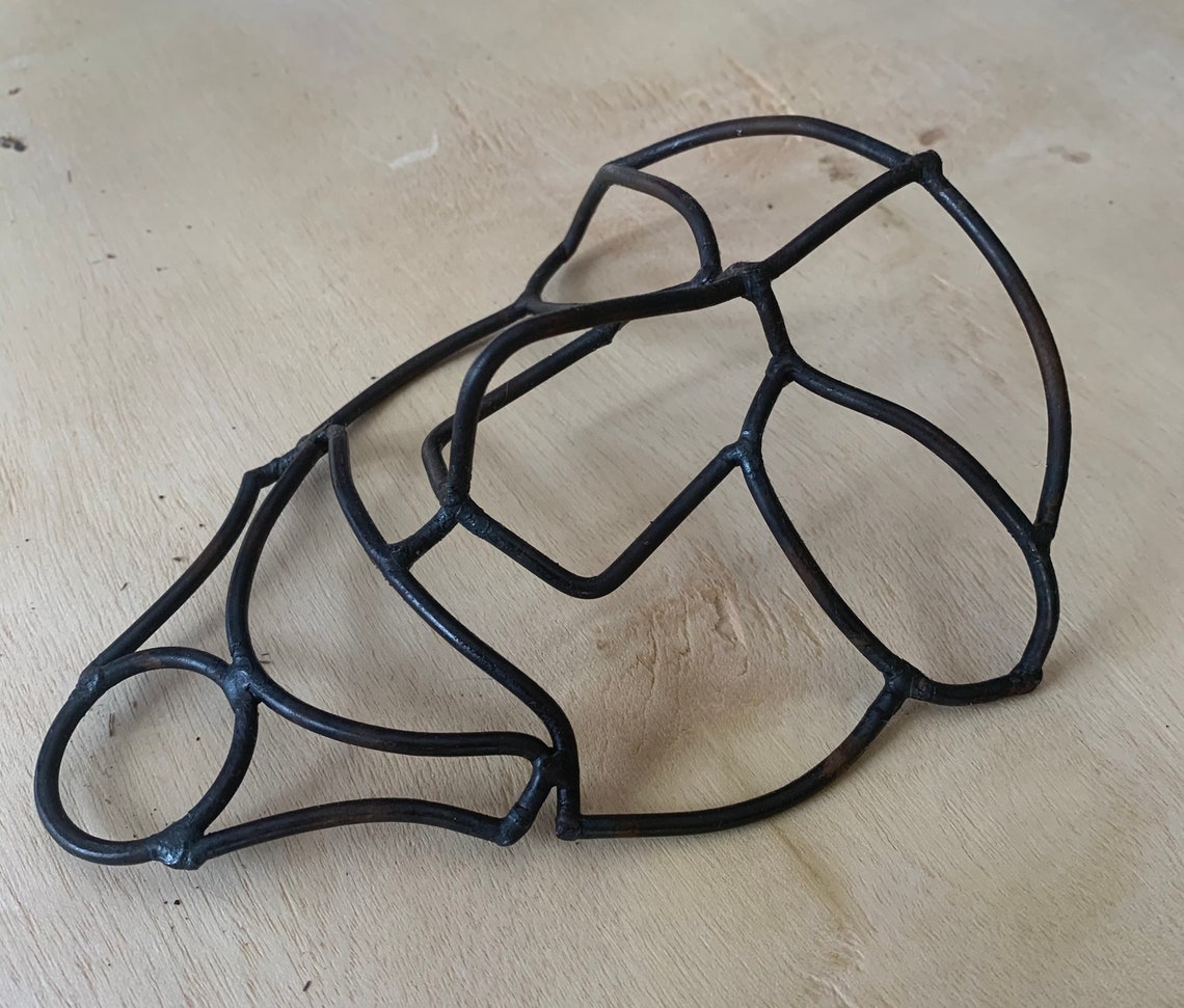 Steel Wire Frame Mask Home Decor - Etsy