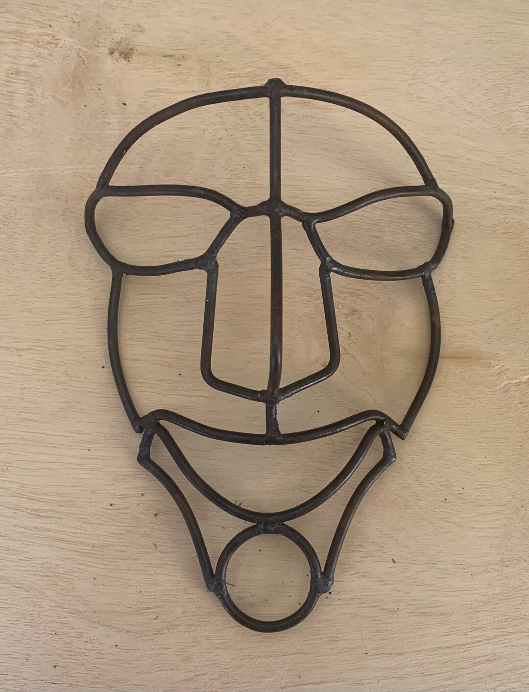 Steel Wire Frame Mask Home Decor - Etsy
