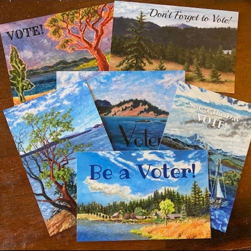 Voter Postcards - Etsy UK