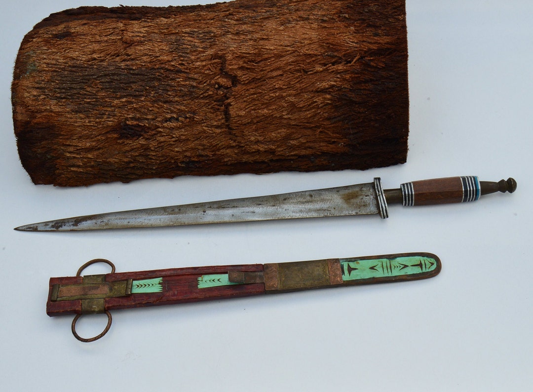 19 In Vintage Antique Tuareg Swordhandmade Tuareg Dagger and - Etsy