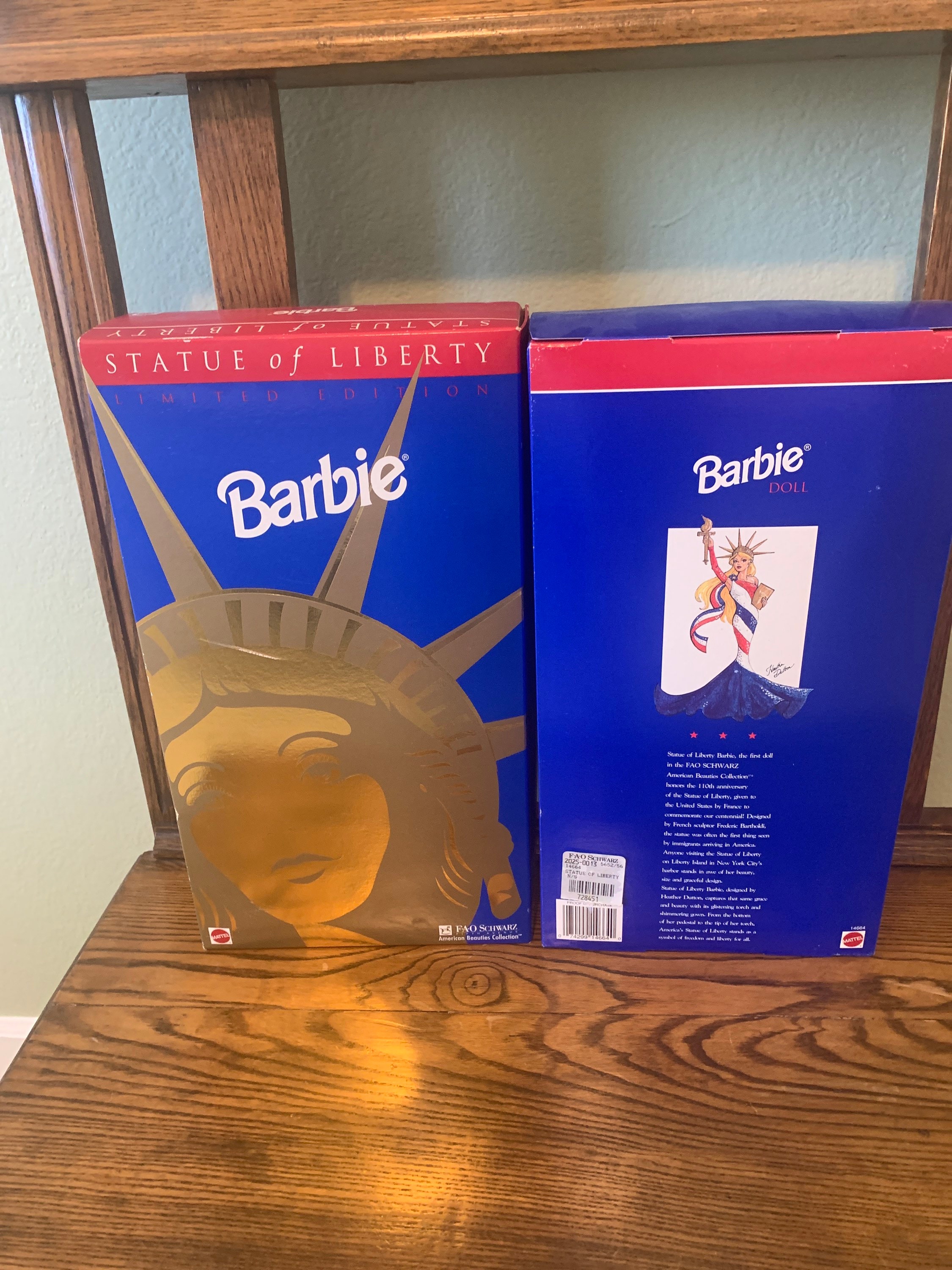 1995 Statue of Liberty Barbie - Etsy