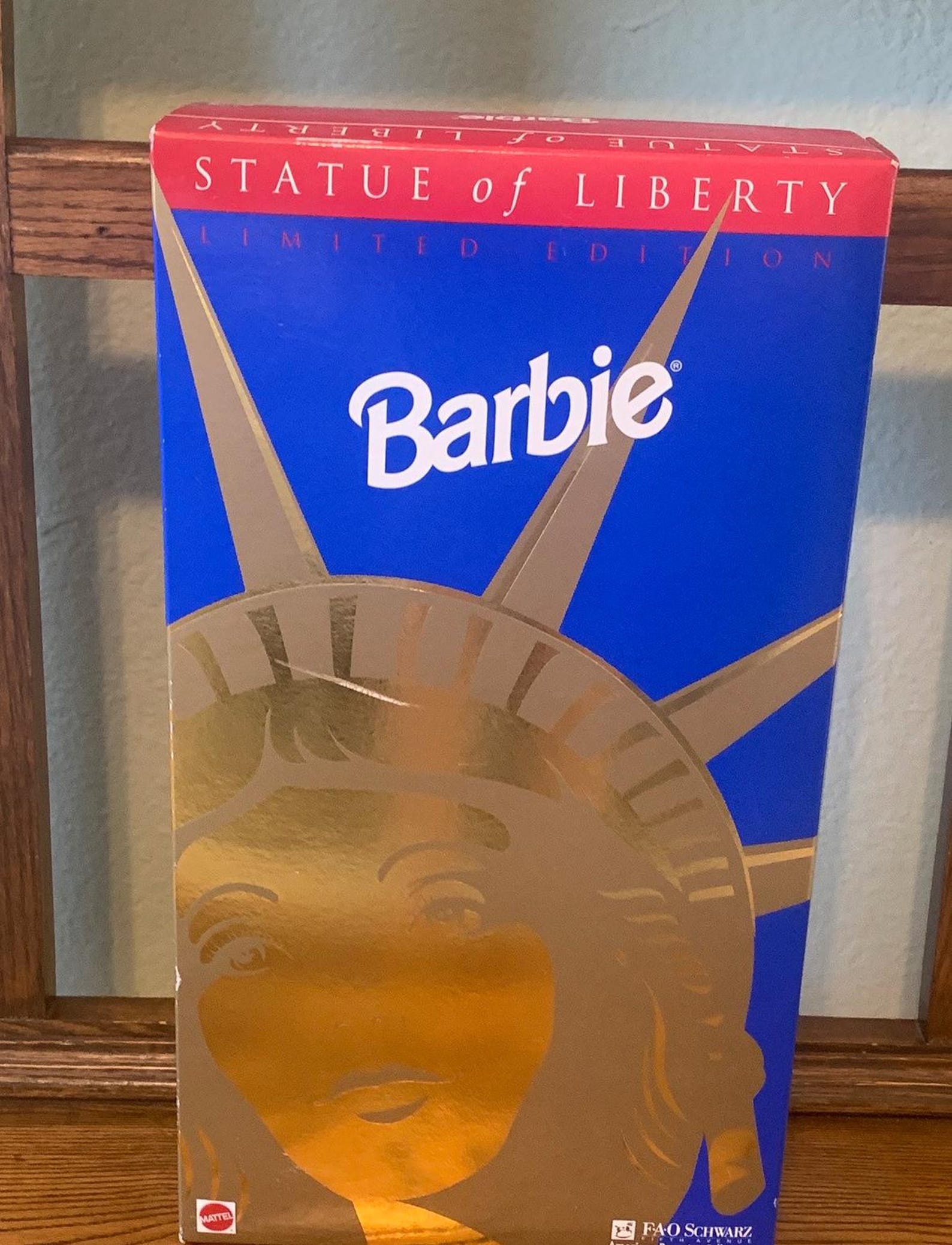 1995 Statue of Liberty Barbie - Etsy
