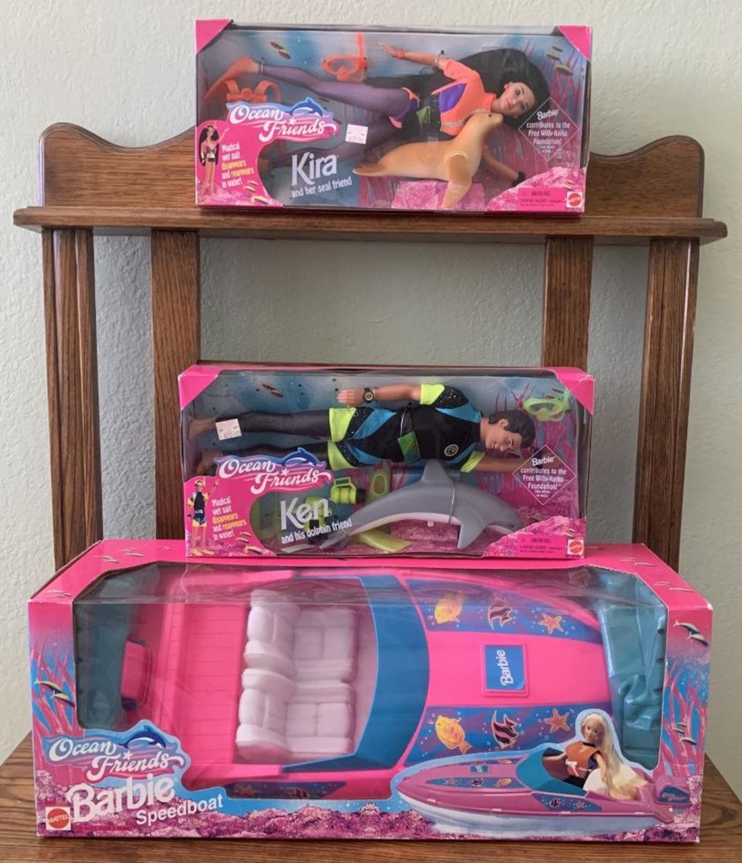 1996 Ocean Friends Barbie Lot - Etsy